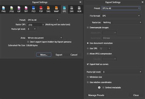 How To Save Affinity Designer Vector Files For After Effects
