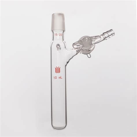 Flask Reaction Tube Glass Stopcock With Hook Labware E Shop