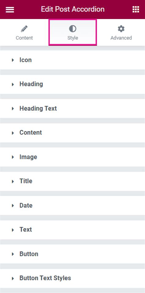 Post Accordion Unlimited Elements For Elementor