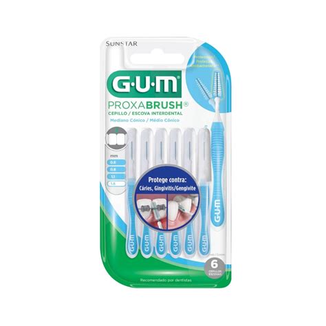 Cepillo Interdental Gum 1614 Trav Ler 16mm X 6 Unds Farmacia Pasteu