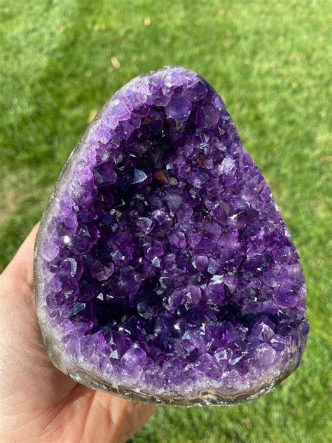 Raw Amethyst Crystal Cluster Standing Raw Amethyst Stone Etsy