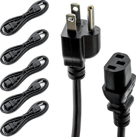 Buy Rebuild Skills UL Approved Universal Computer Monitor Power Cord C13 Power Cable For