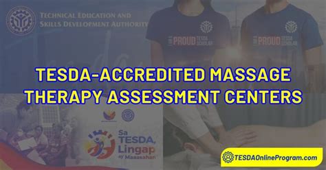 List Of Tesda Accredited Massage Therapy Training Assessment Centers