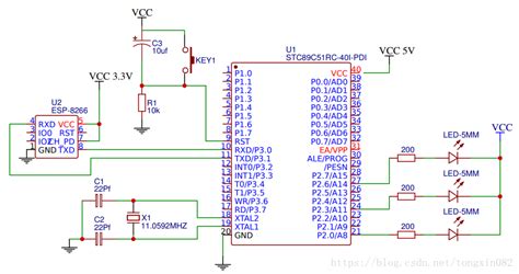 51单片机通过wifi模块esp8266控制led灯 单片机智能交通信号灯wifiesp8266 csdn博客