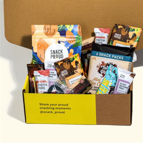 Health Snack Boxes For One Snack Proud