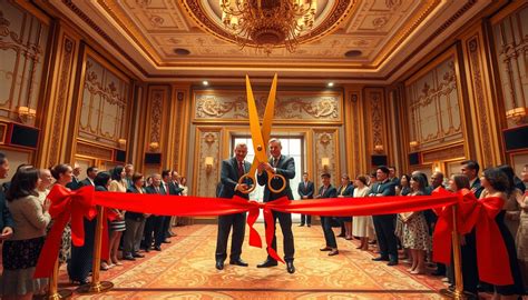 Red Ribbon For Cutting Ceremony Tradition Meets Modern Event Planning