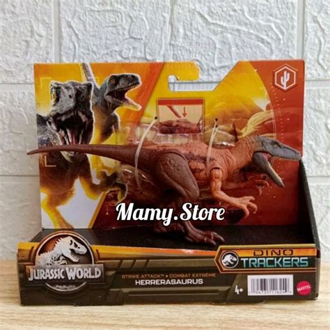 Jual Jurassic World Strike Attack Herrerasaurus Dinosaur Action Figure