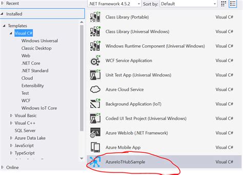 Azure IoT Hub Sample Of Device Simulation Visual Studio Marketplace