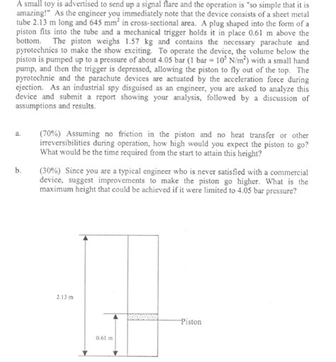 Thermodynamics Problem Plz Help Chegg Com