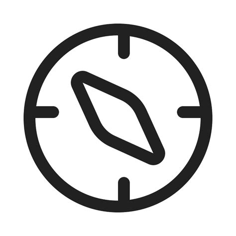 Ic Fluent Compass Northwest 20 Regular Free Vector Icons On