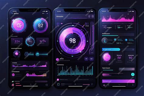 Futuristic Technology Interface Design Premium Ai Generated Image