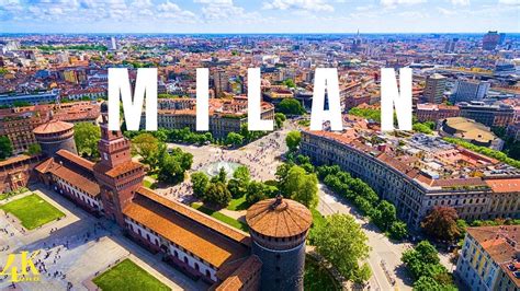 Milan 🇮🇹 Italy 4k Uhd Drone Tour Youtube