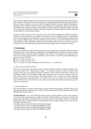 Nigerian Stock Market Investment Using A Fuzzy Strategy PDF
