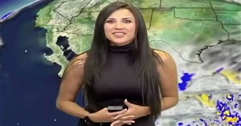 This Footage Of A Weather Girl Has Gone Viral But Can You See Why