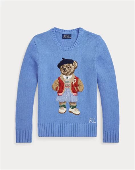Girls Polo Bear T Shop Ralph Lauren® Uk