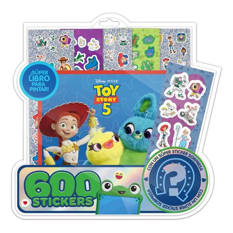 600 Stickers Toy Story 5 Vertice 6647