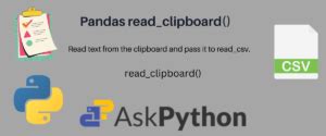 How To Read Text From A Clipboard Using Read Clipboard AskPython