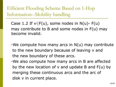 Ppt A Distributed And Efficient Flooding Scheme Using 1 Hop