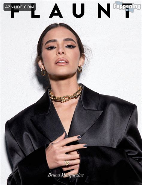 Bruna Marquezine S Sexy Flaunt Magazine Shoot Aznude