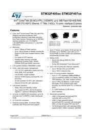 STM32F405VGT6 Datasheet PDF Microcontrollers AiEMA