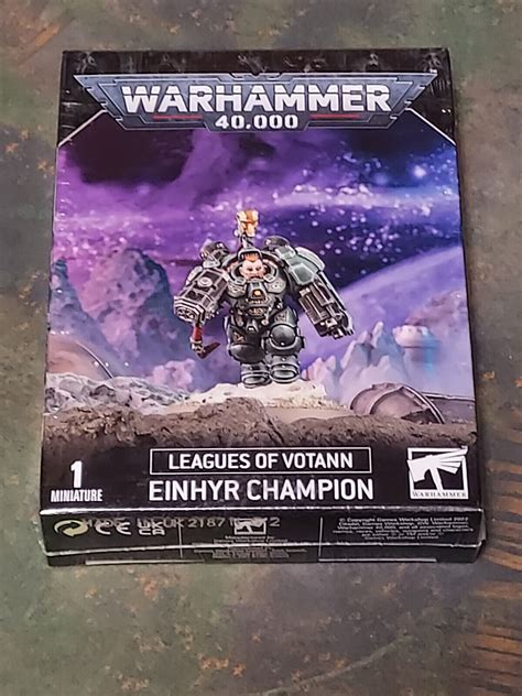 Einhyr Champion Leagues Of Votann Warhammer 40k 40000 Games Workshop