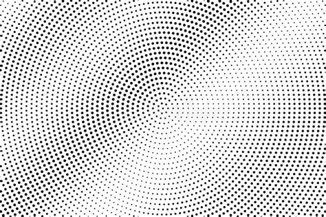 Black And White Halftone Vector Background Diagonal Gradient On