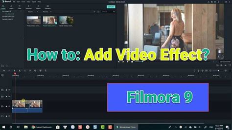 how to create a light sweep effect in filmora