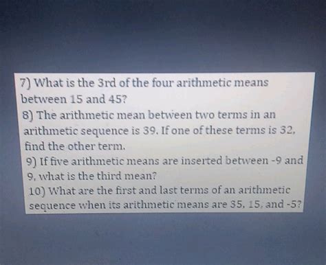 7 What Is The 3nd Of The Four Arithmetic StudyX