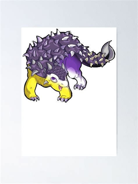 Pride Dino Non Binary Poster For Sale By Uocnhan180 Redbubble