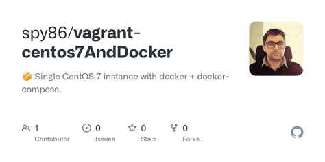 Github Spy Vagrant Centos Anddocker Single Centos Instance With Docker Docker Compose