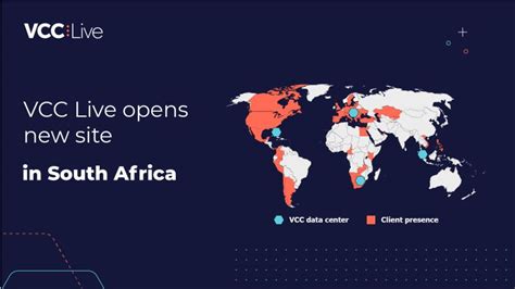 Vcc Live On Linkedin Vcc Live Expands Its Operations With A New Site In South Africa Vcc Live