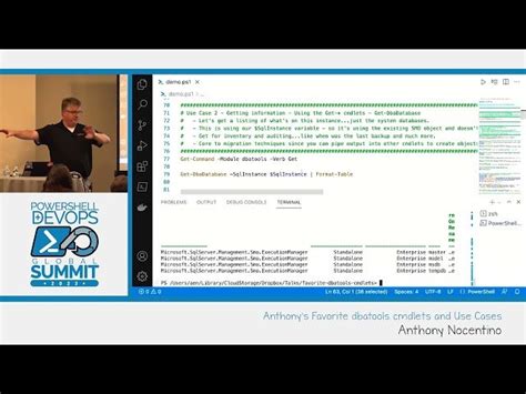 free video anthony s favorite dbatools cmdlets and use cases