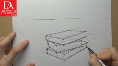 How To Draw 3 Point Perspective Drawing