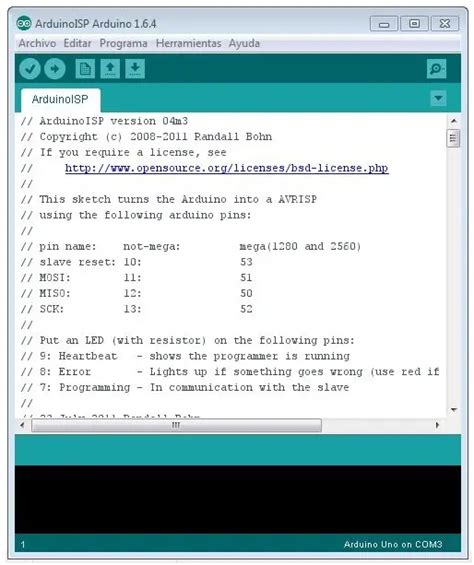 Programación de Arduino a través de ICSP Panama Hitek