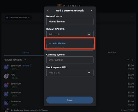 Add Monad Testnet To MetaMask Monad Developer Documentation