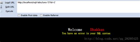 Sqli Labs6 10 盲注、基于时间，基于报错（附脚本）sqli Dumb Serie6报错 Csdn博客