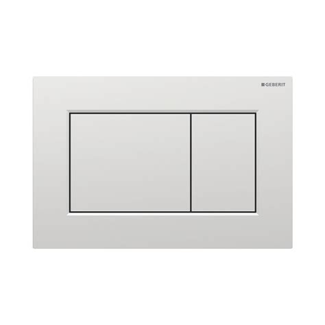 Geberit Sigma01 Square Matt Chrome Flush Plate Sanctuary