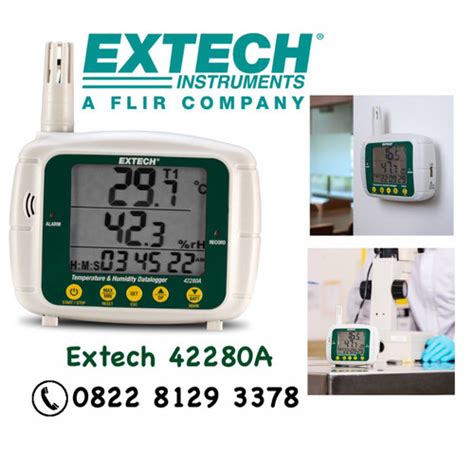 Jual Extech 42280 Temperature And Humidity Datalogger Jakarta Utara Laboratorium Ins Tokopedia