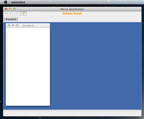 Eclipse Community Forums Eclipse Scout Menu Bar Missing On OS X Build