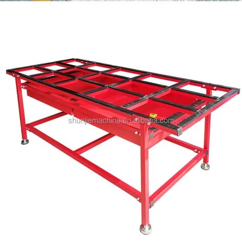 Customized Industrial Heavy Duty Workbench Metal Assembly Table Packing
