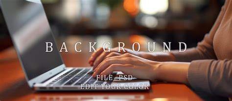 Coding On Laptop Background Psd 800 High Quality Free Psd Templates For Download