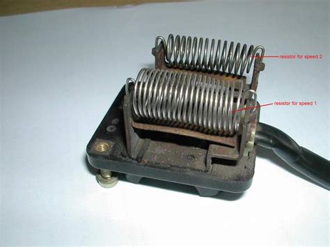 What Is Correct Gap For Blower Resistor Contacts Pelican Parts Forums