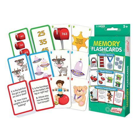 TeachersParadise Junior Learning Memory Flashcards JRL TeachersParadise Junior Learning Memory Flashcards JRL