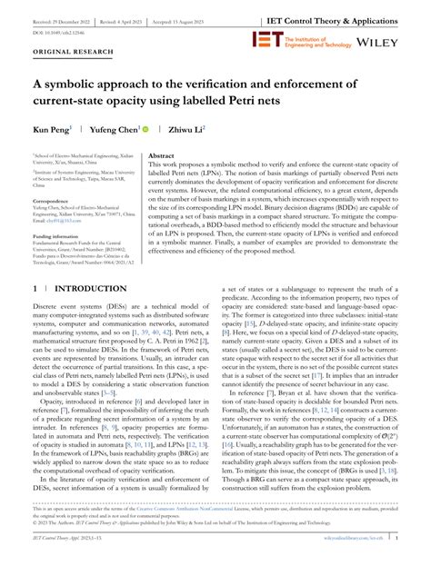 pdf a symbolic approach to the verification and enforcement of