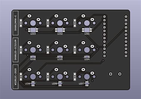 Github Skeletonkbd Reverse Mount Led Keyboard