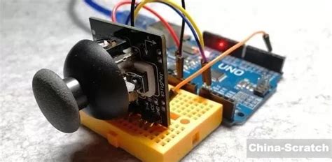 Arduino提高篇 双轴按键摇杆 Scratch少儿编程网