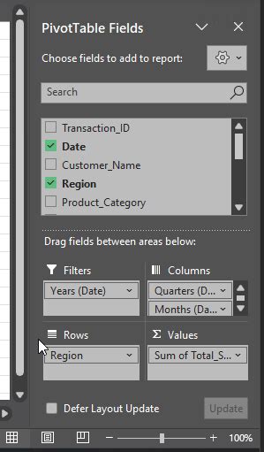 Pivot Tables Automate That