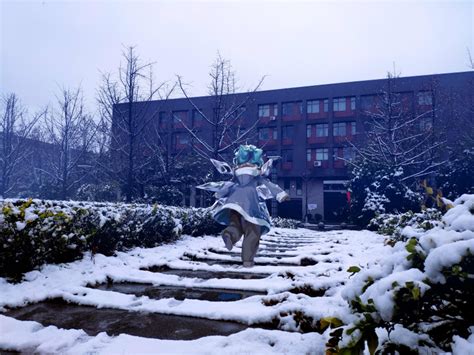 Safebooru 1girl Absurdres Alternate Costume Back Blue Hair Blue