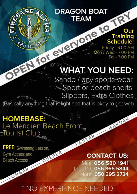 We Are Open For Firebase Alpha Dragon Boat Team Facebook