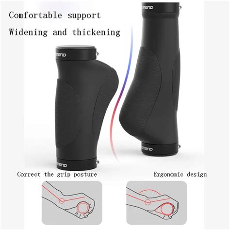 자전거 핸들 바 그립 Tpr 통합 고무 핸들 Mtb 사이클링 핸드 레스트 산악 자전거 그립 Bmx 그립 추천